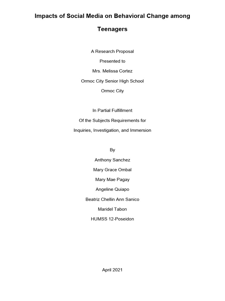 Research Samples | PDF | Social Science