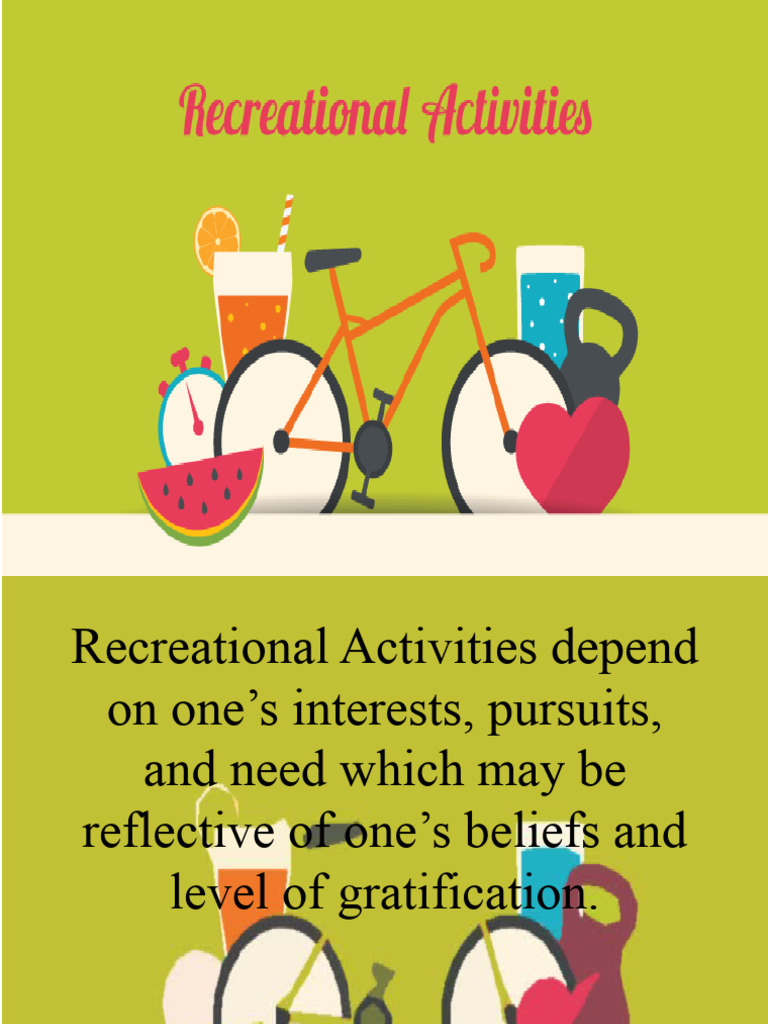 Outdoor Recreational Activities Overview | PDF | Recreation | Outdoor ...