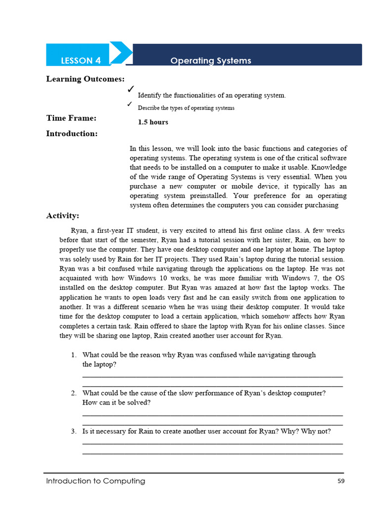 Operating System | PDF | Operating System | Graphical User Interfaces Operating System | PDF | Operating System | Graphical User Interfaces