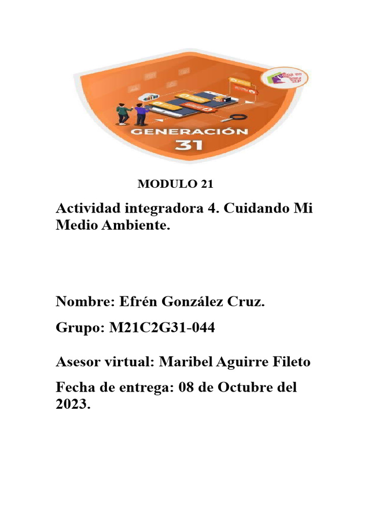 GonzalezCruz Efren M21S2Al4 | PDF