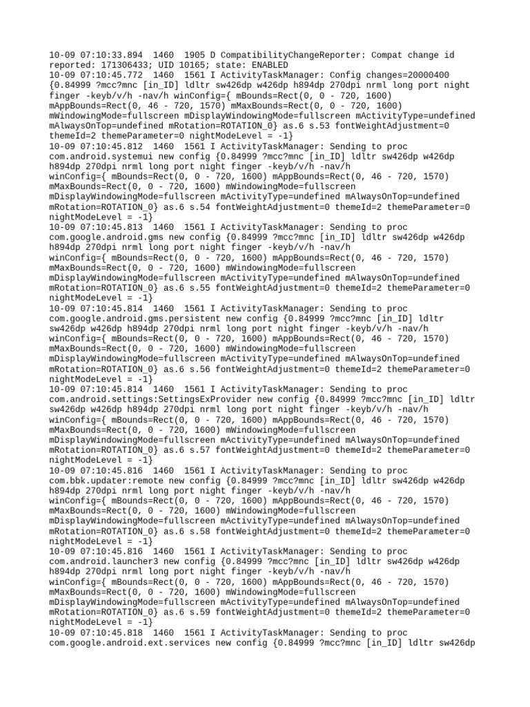 Log | PDF | Operating System Technology | Computer Science
