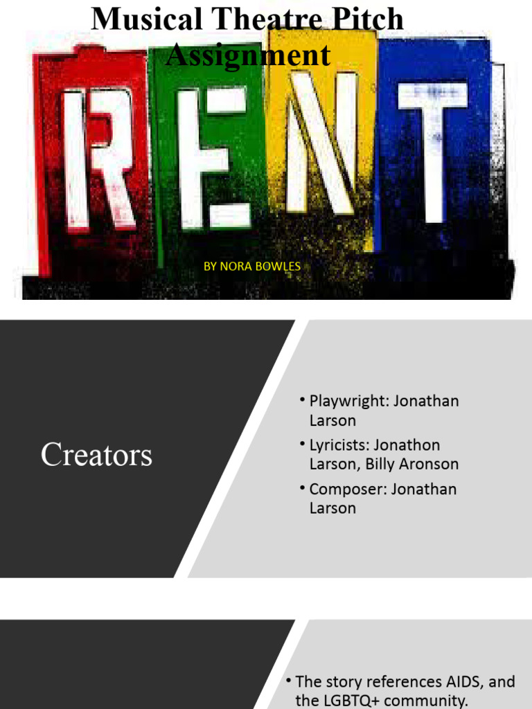 Musical Theatre Project | PDF