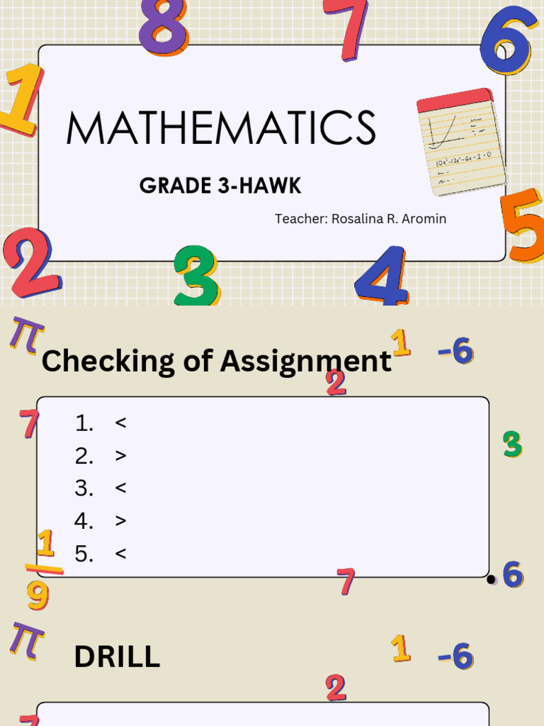 Mathematics: Grade 3-Hawk | PDF