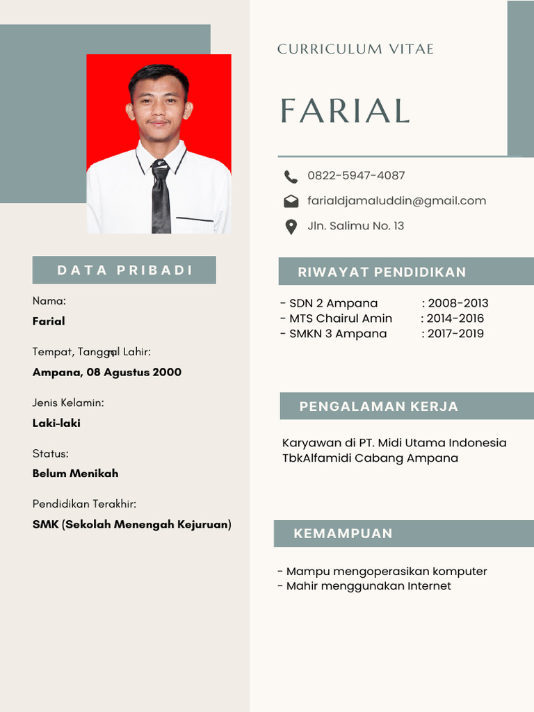 Farial CV | PDF