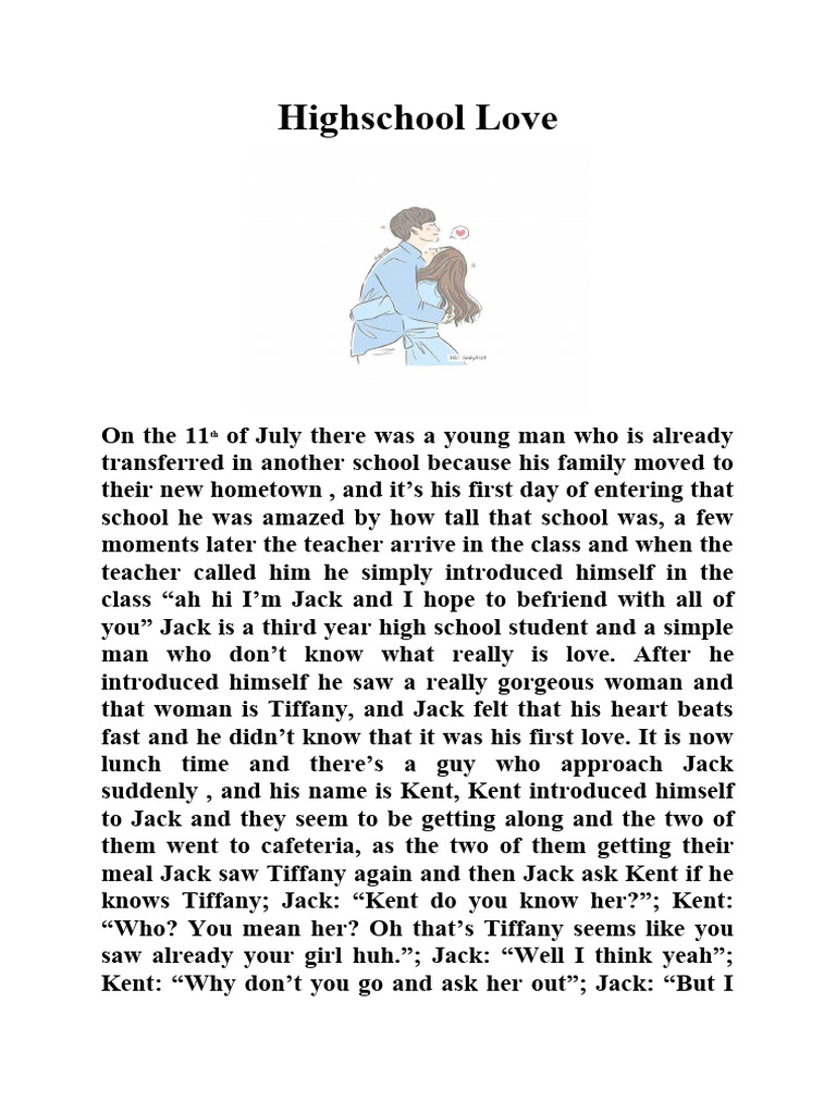 Highschool Love | PDF | Poetry