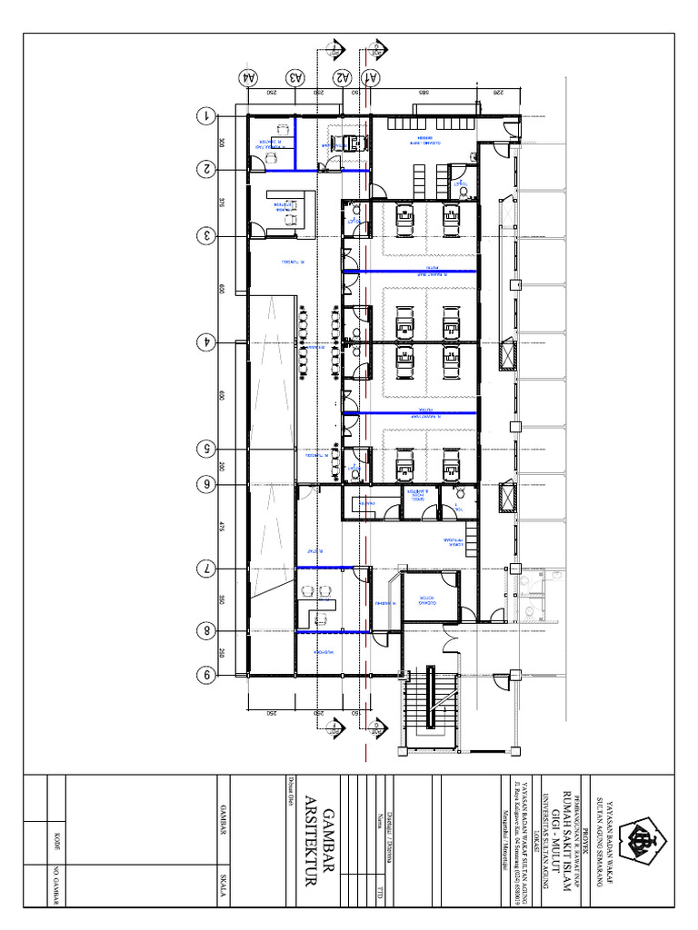 Denah Partisi Ranap | PDF