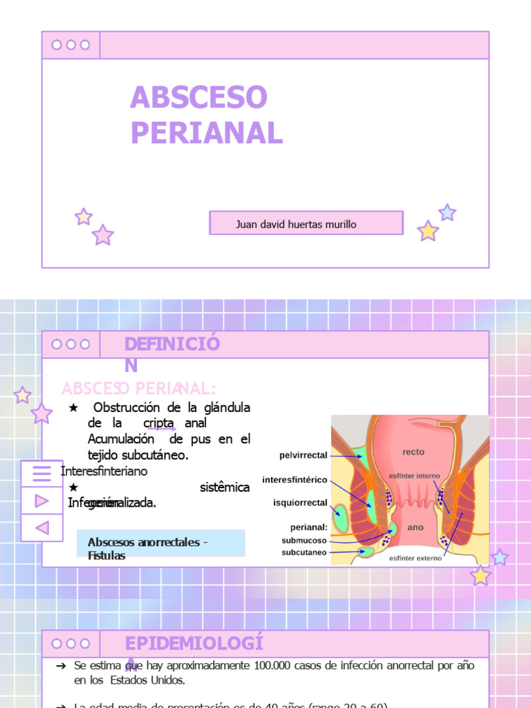 Absceso Perianal DR Leon | PDF | Inmunología | Medicina CLINICA