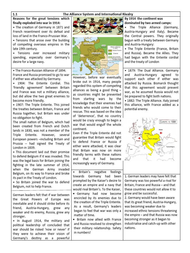 1.1-1.3 The Alliance System | PDF