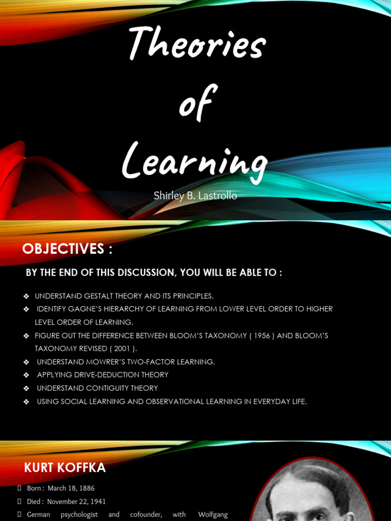 Theories of Learning | PDF | Cognitive Science | Neuroscience