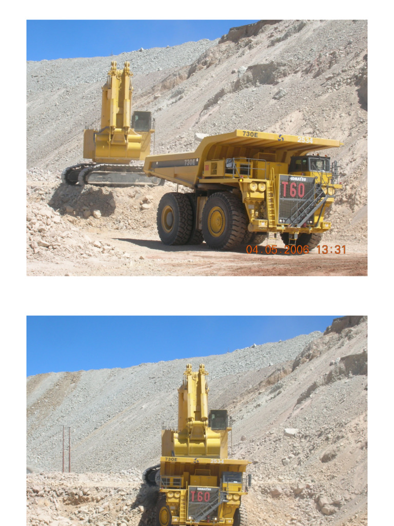 Excavadora Komatsu PC 5500 | PDF