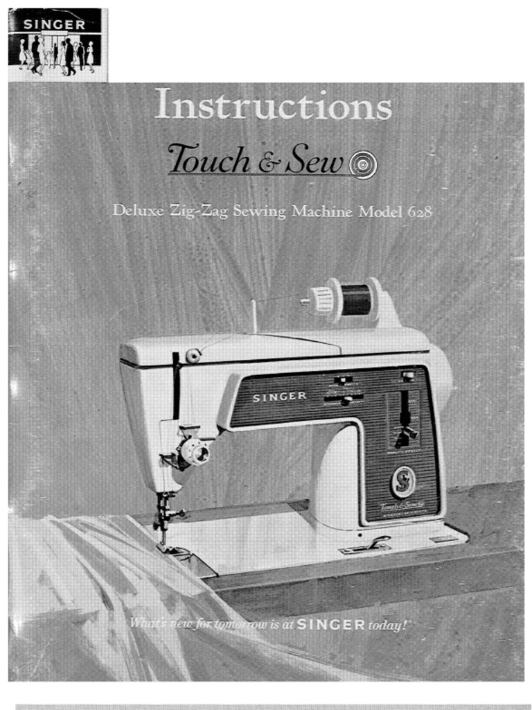 Singer 628 Touch Sew Sewing Machine | PDF