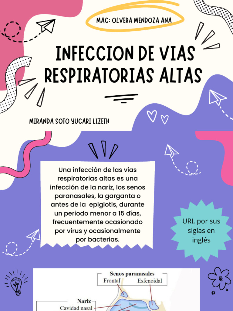 infecciones en vias respiratorias altas | PDF | Enfermedades y trastornos | Medicina CLINICA