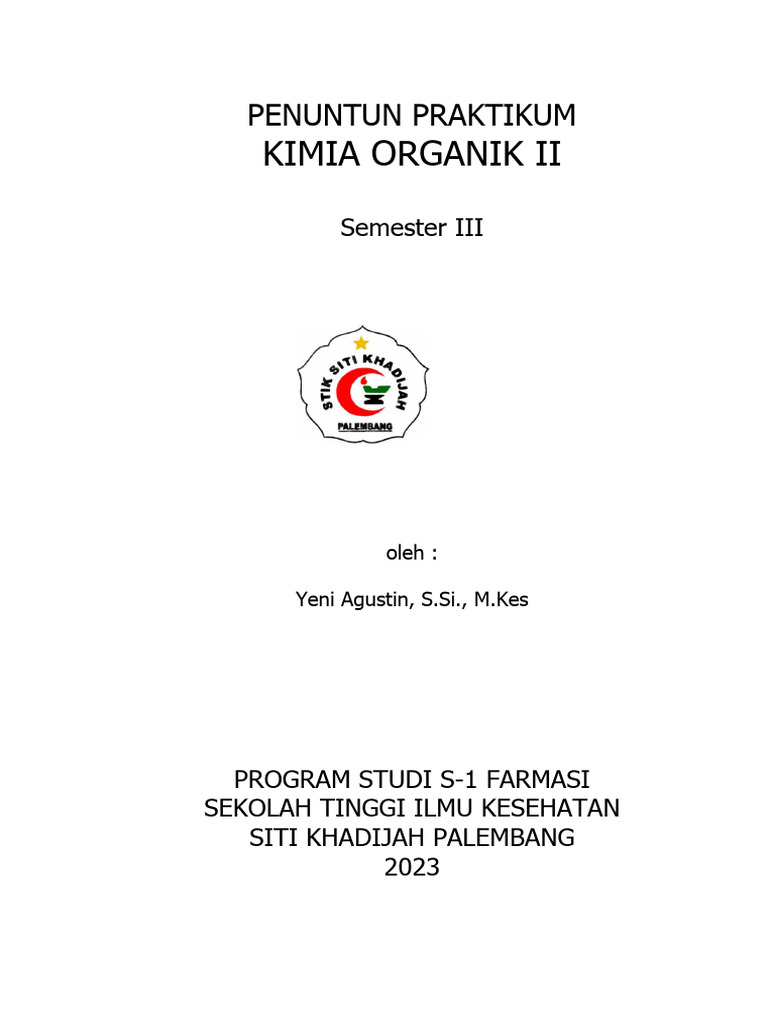 Penuntun Praktikum | PDF