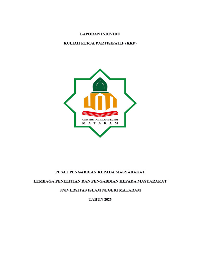 Laporan 1 Individu KKP Winda Eka Putri | PDF