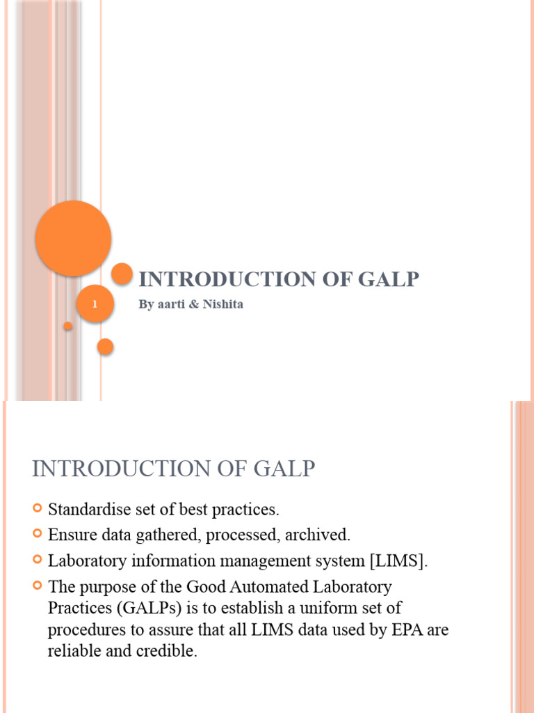 Introduction of GALP | PDF