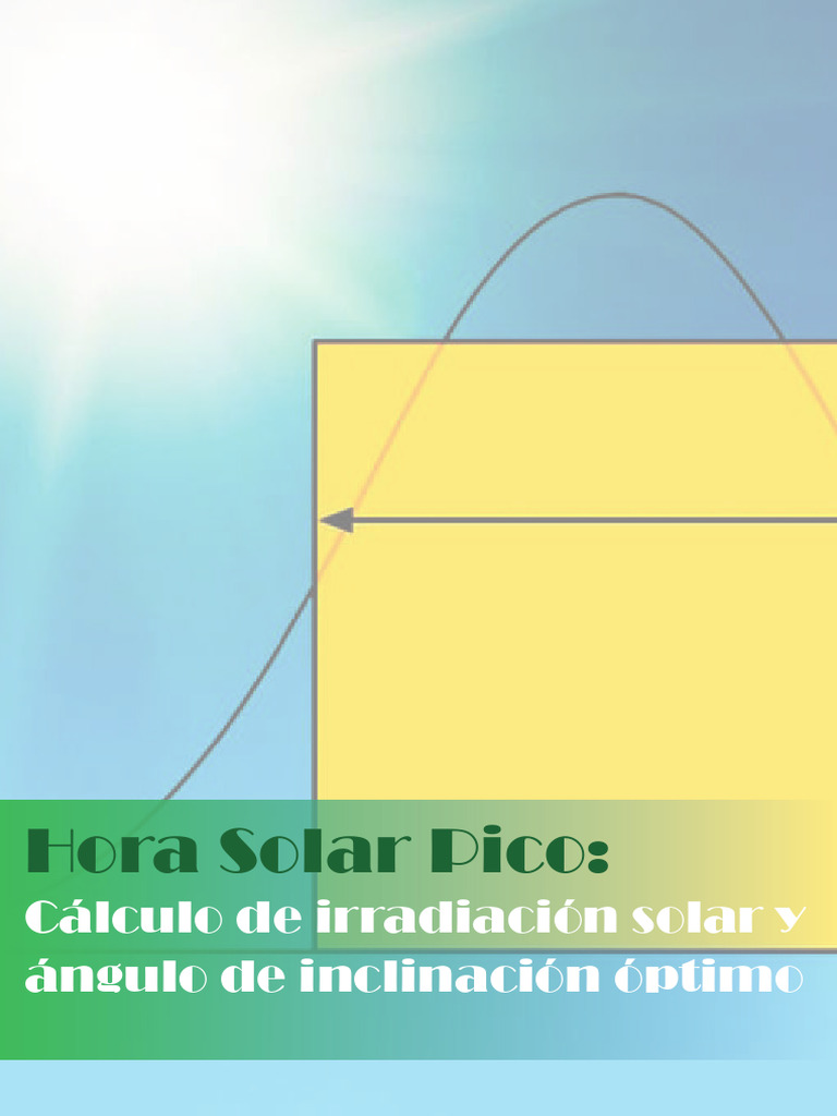 04 Horas Solares Pico (HSP) | PDF | Energía solar | Fotovoltaica