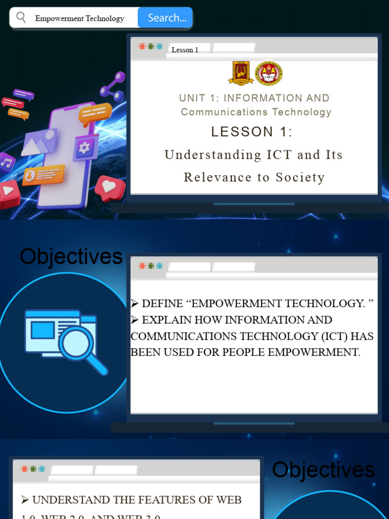 Lesson 1 Intro To Ict | PDF Lesson 1 Intro To Ict | PDF
