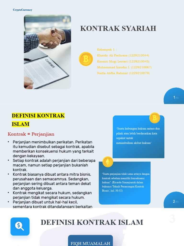 Kontrak Syariah | PDF