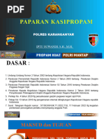 Perkap No 5 2022 TTG Perwabkeu Dilingkungan Polri | PDF