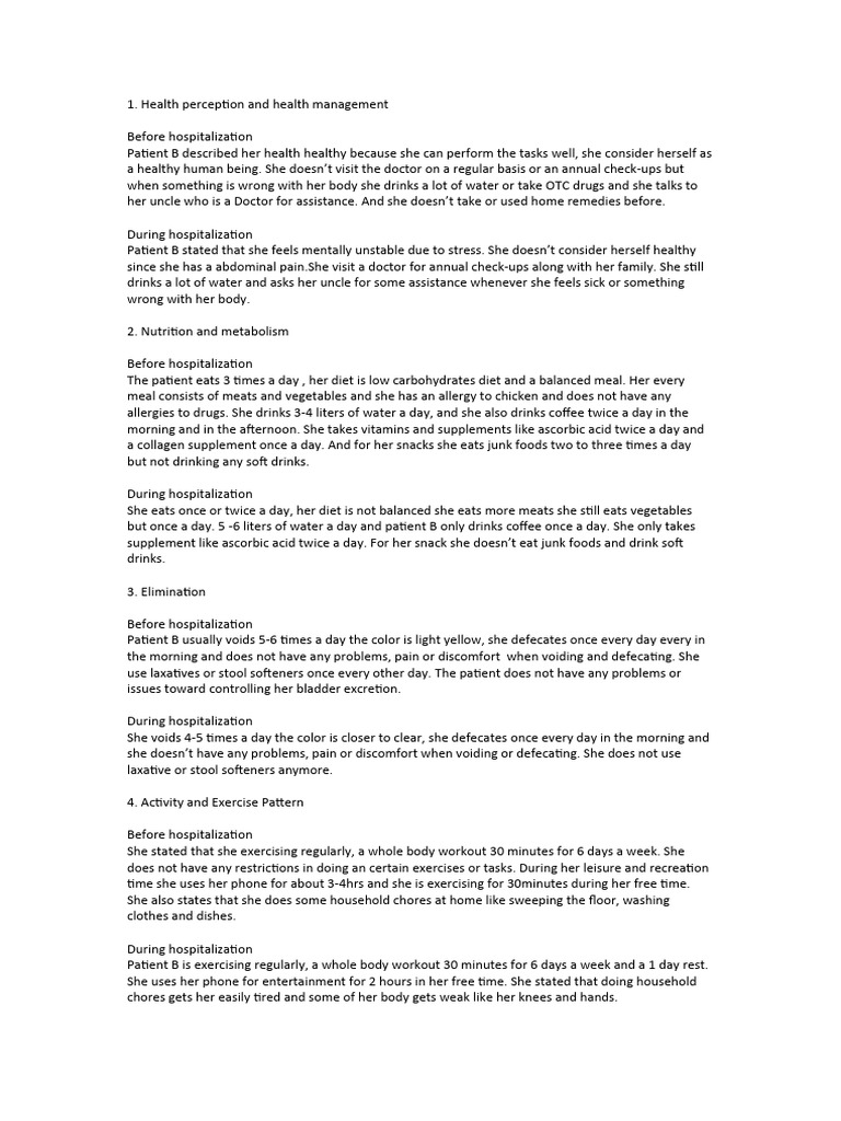 Health Perception and Health Management | PDF | Vitamin C | Dietary ...