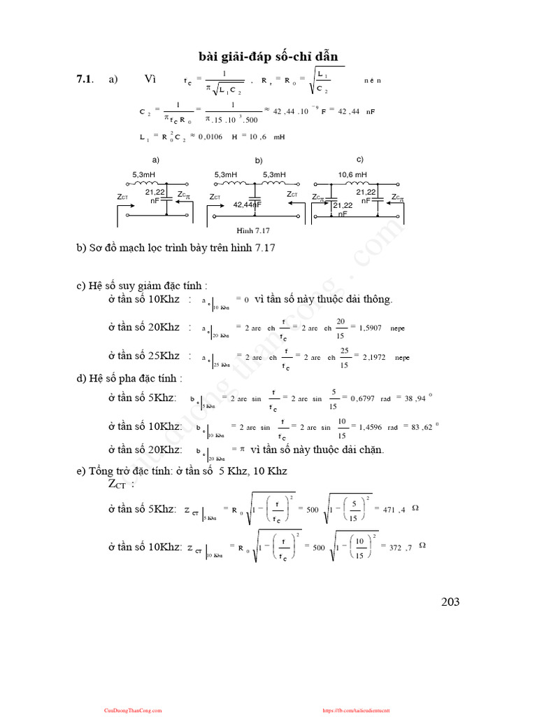 Ly Thuyet Mach Ly Thuyet Mach Co Loi Giai C 7.2 Bai Giai (1 ...