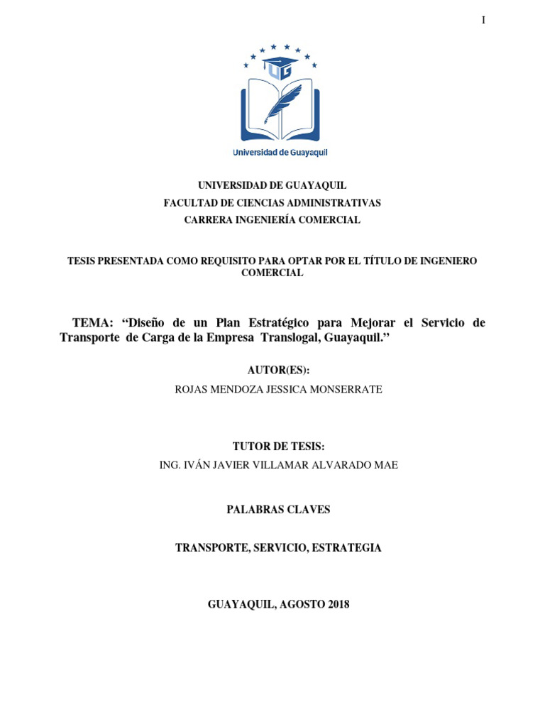 TESIS ESTUDIO DE CASO JESSICA ROJAS MENDOZA The Last | PDF