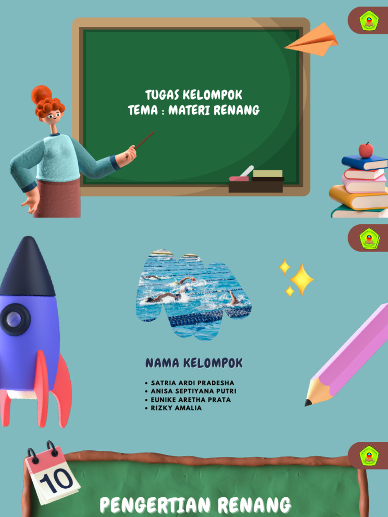 Materi Renang Pjok 111023108 | PDF