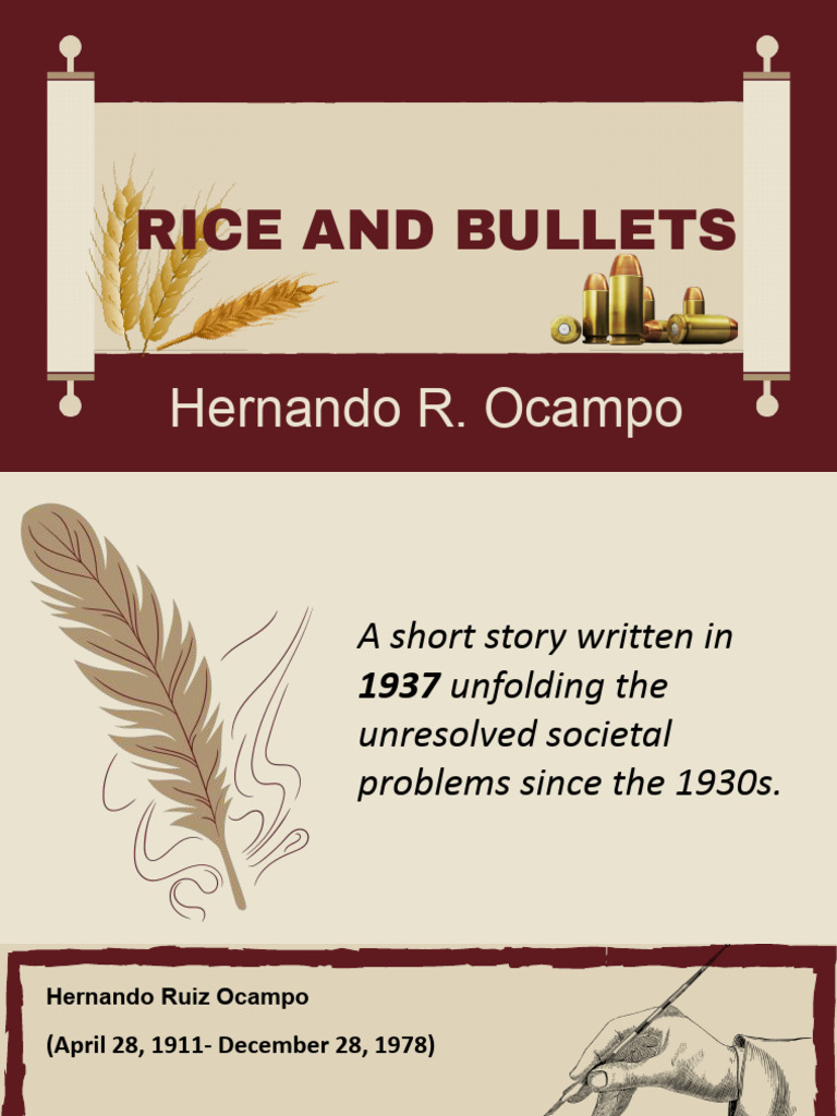 Rice and Bullets | PDF