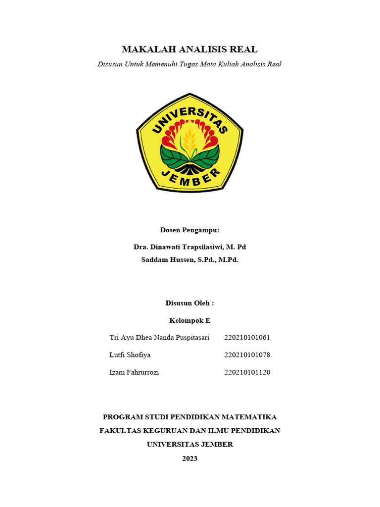 Analisis Real 2 | PDF