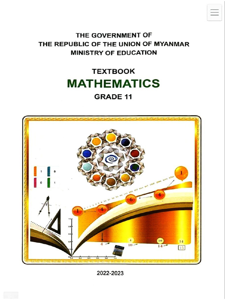 Grade 11 Mathematics Chapter 1 To 9 | PDF