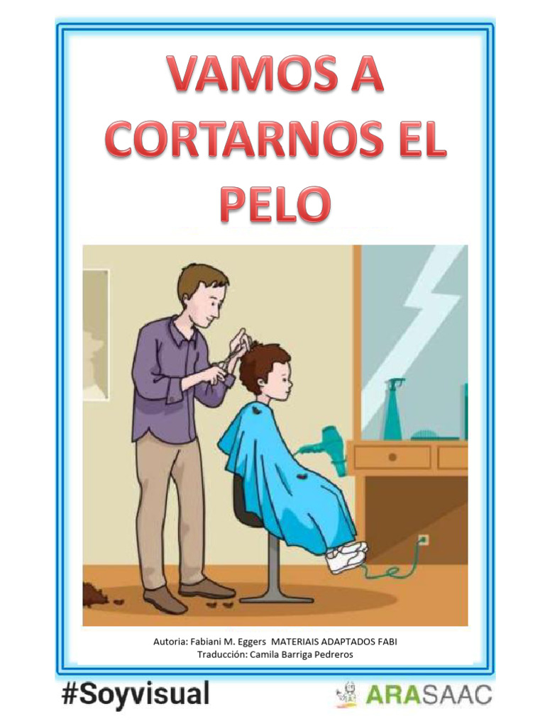 Mini Book-Historia Social-Vamos Cortar El Pelo | PDF