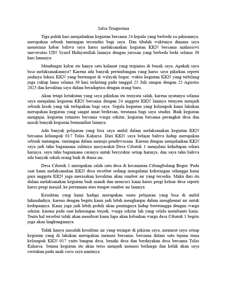 KIsah Inspiratif | PDF