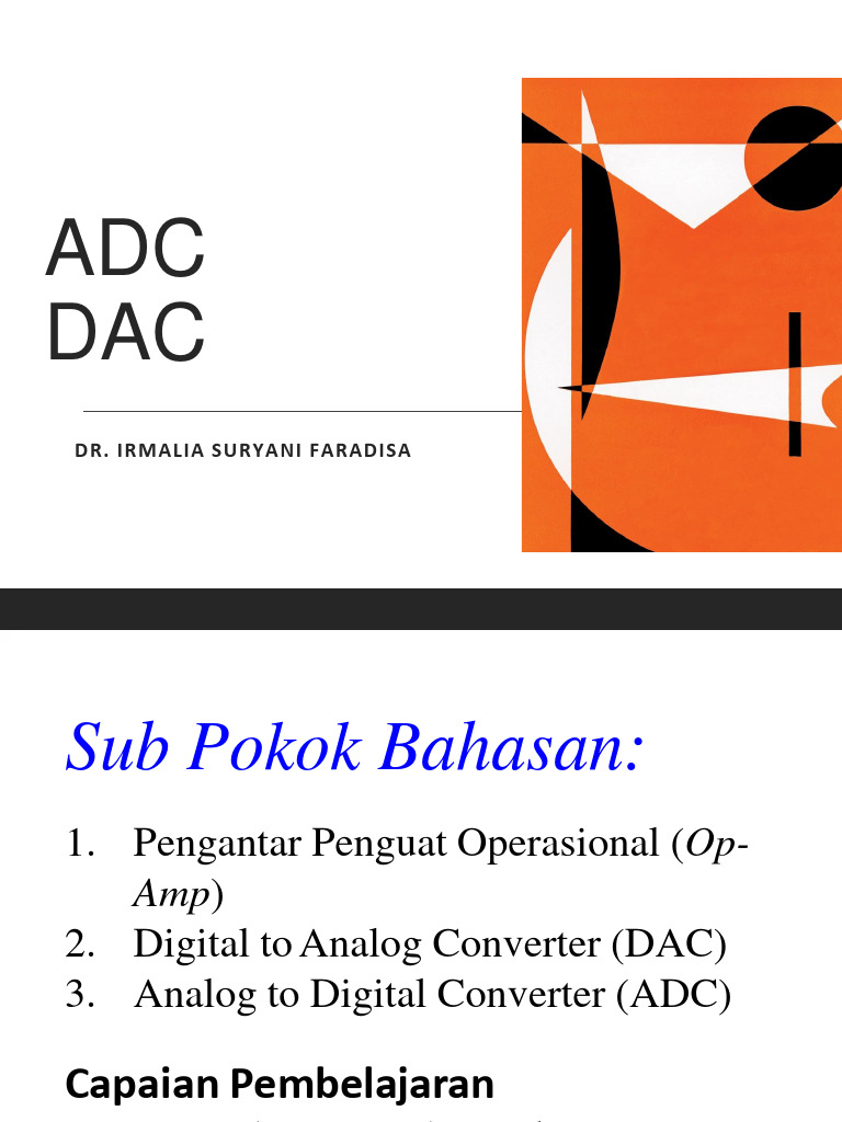 Adc Dan Dac Baru Pdf