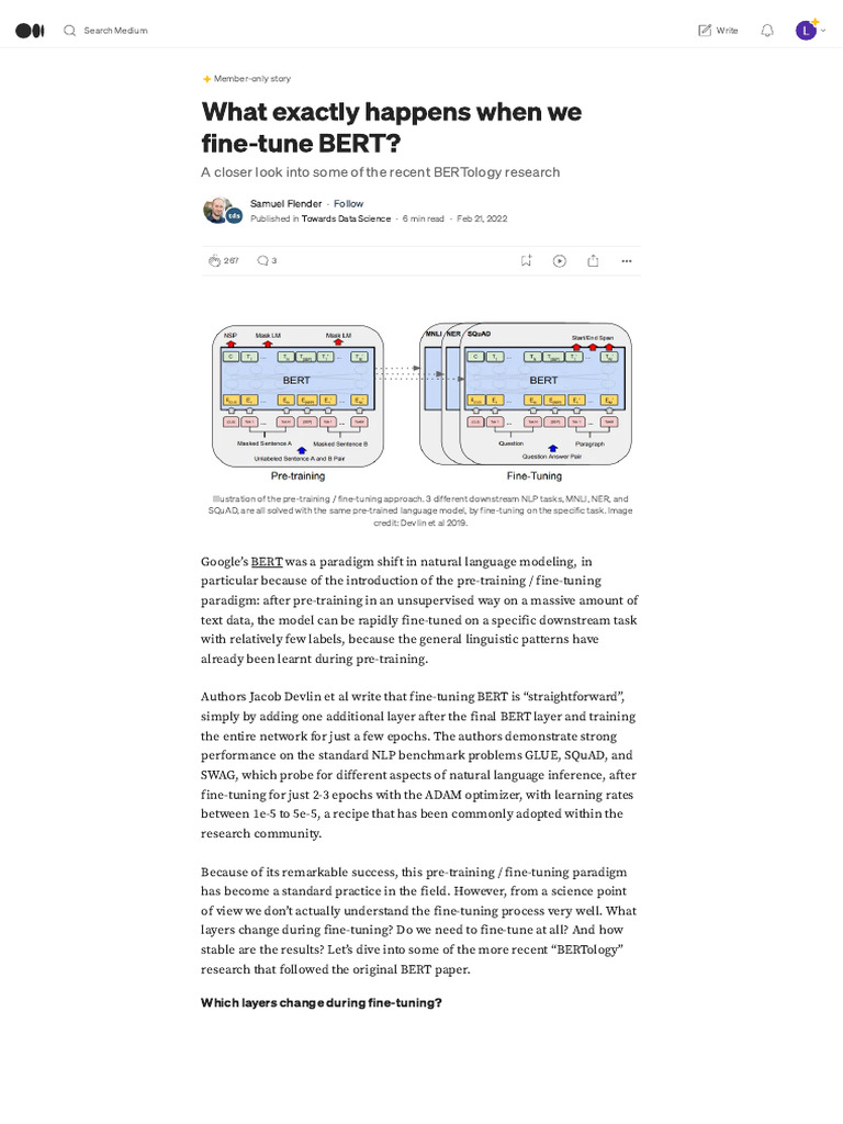What Exactly Happens When We Fine-Tune .. | PDF