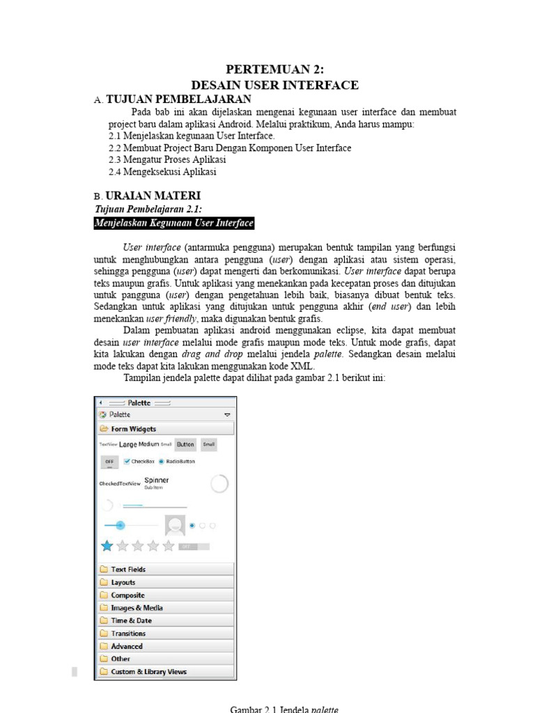 2 - Desain Interface | PDF