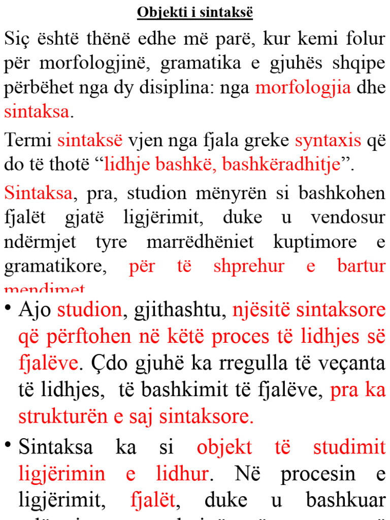 Sintaksa 2 | PDF