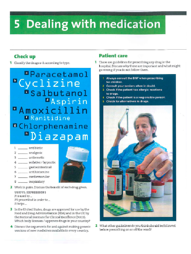 Unit 5 Medical English | PDF