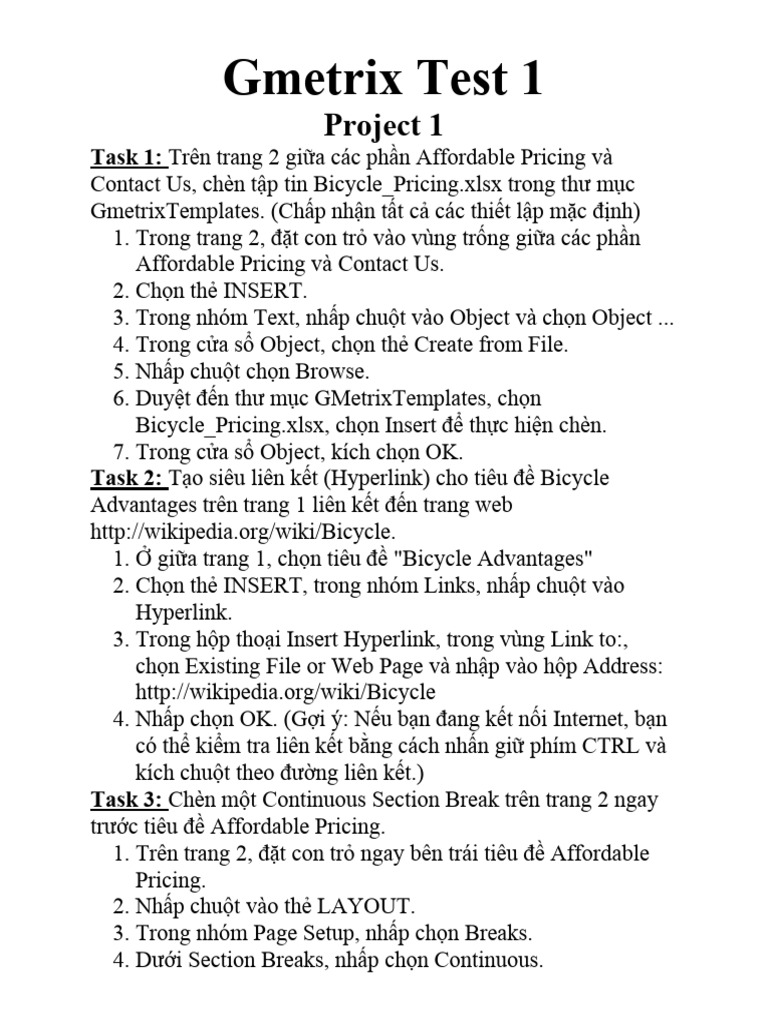 Gmetrix-Word-Test-1-4 | PDF