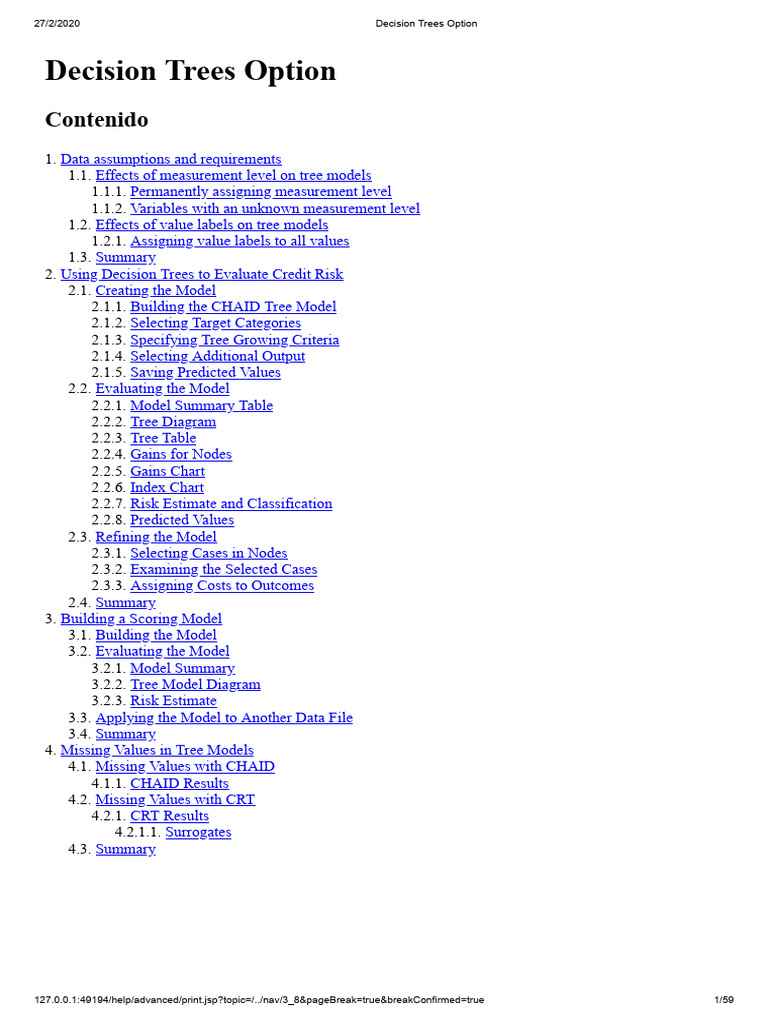 8 Decision Trees Option | PDF | Variance | Categorical Variable