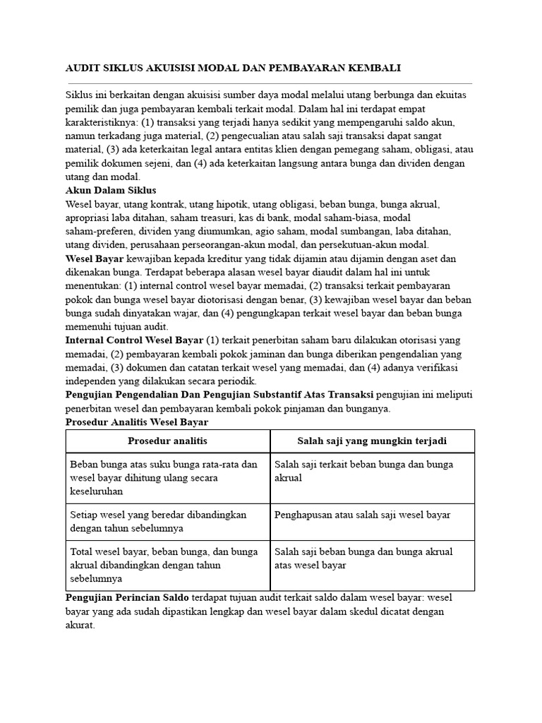 Rangkuman Mata Kuliah | PDF