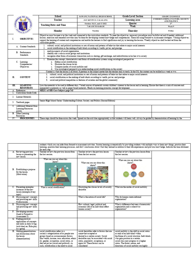 DLL USCP week 9 | PDF