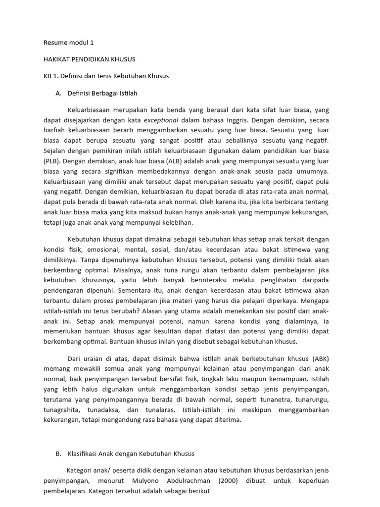 Resume Modul 1, 2, Dan 3docx | PDF