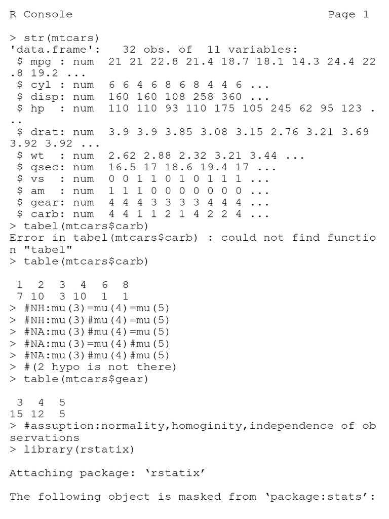 A Nova Cars Test | PDF
