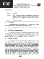 Revised Philippine National Police Operational Procedures 2021 | PDF