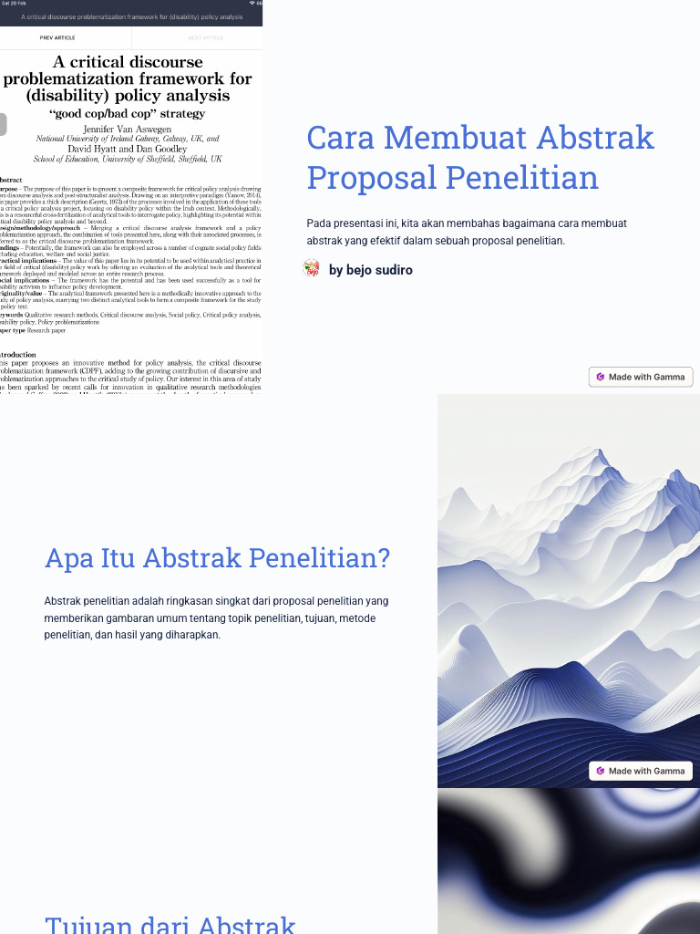 4 Abstrak Proposal | PDF