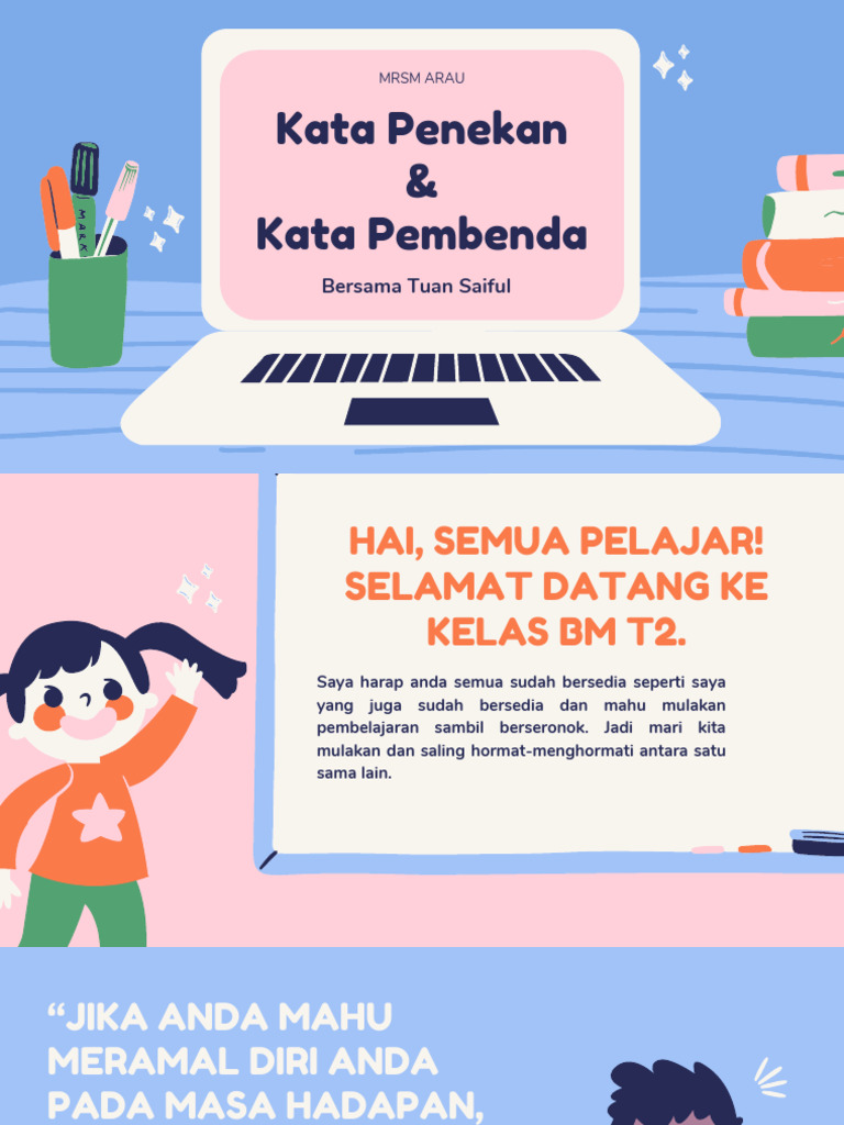 Kata Penekan & Kata Pembenda | PDF