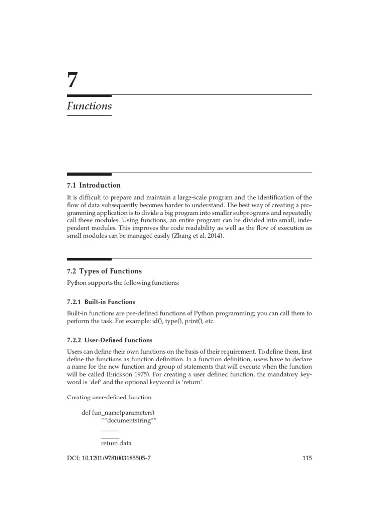 Functions Pdf Parameter Computer Programming Anonymous Function