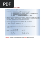 Tugas 3 MATA4110 Kalkulus 1 | PDF