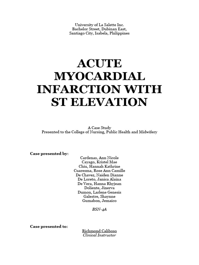 Ami Case Study | PDF | Heart Valve | Heart