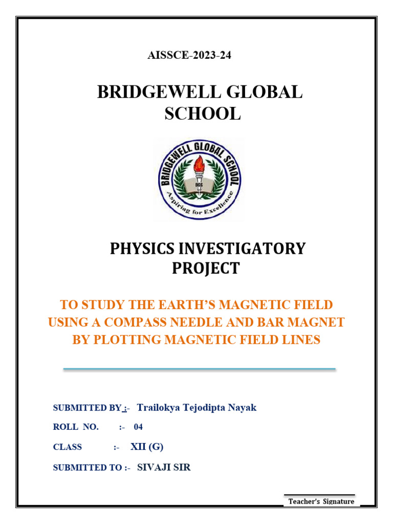 Physics Project | PDF | Physics | Electrical Engineering Physics Project | PDF | Physics | Electrical Engineering